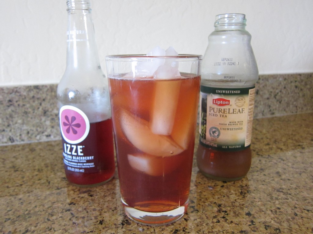 Izze sparkling juice & iced tea | Michelle Dudash, RD