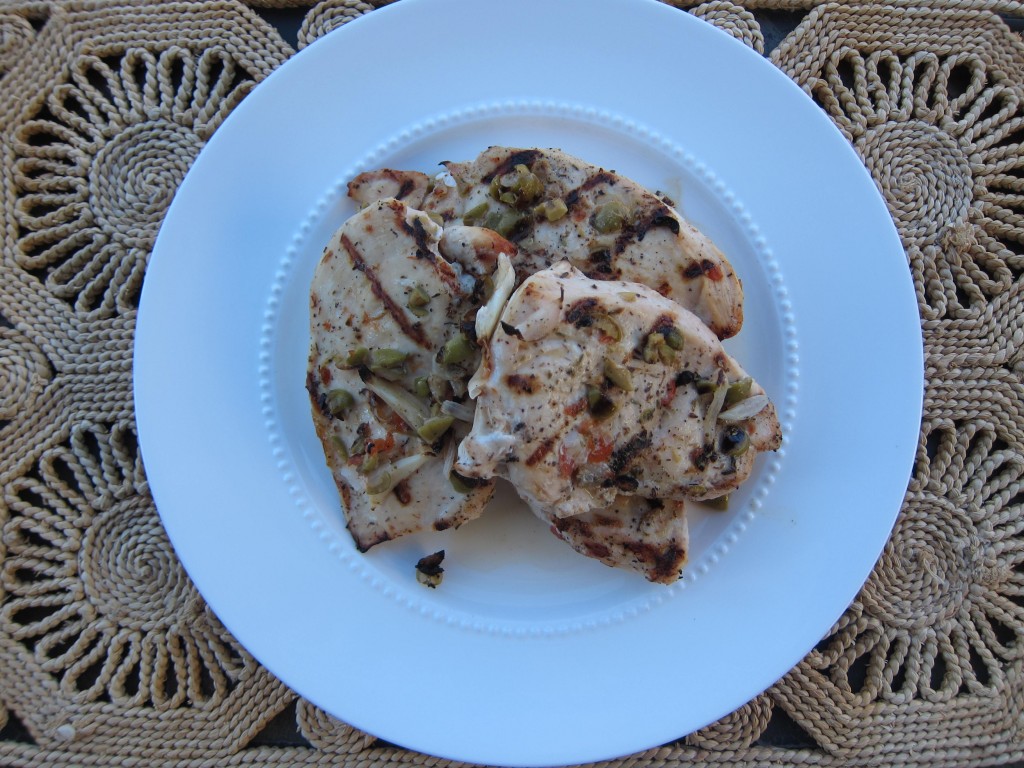 Grilled Martini Chicken | Michelle Dudash, RD
